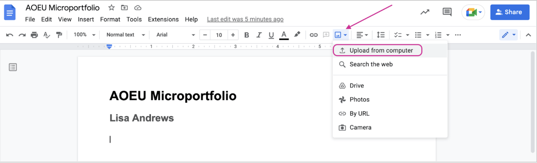 How to Compile a Document with Multiple Images and Text