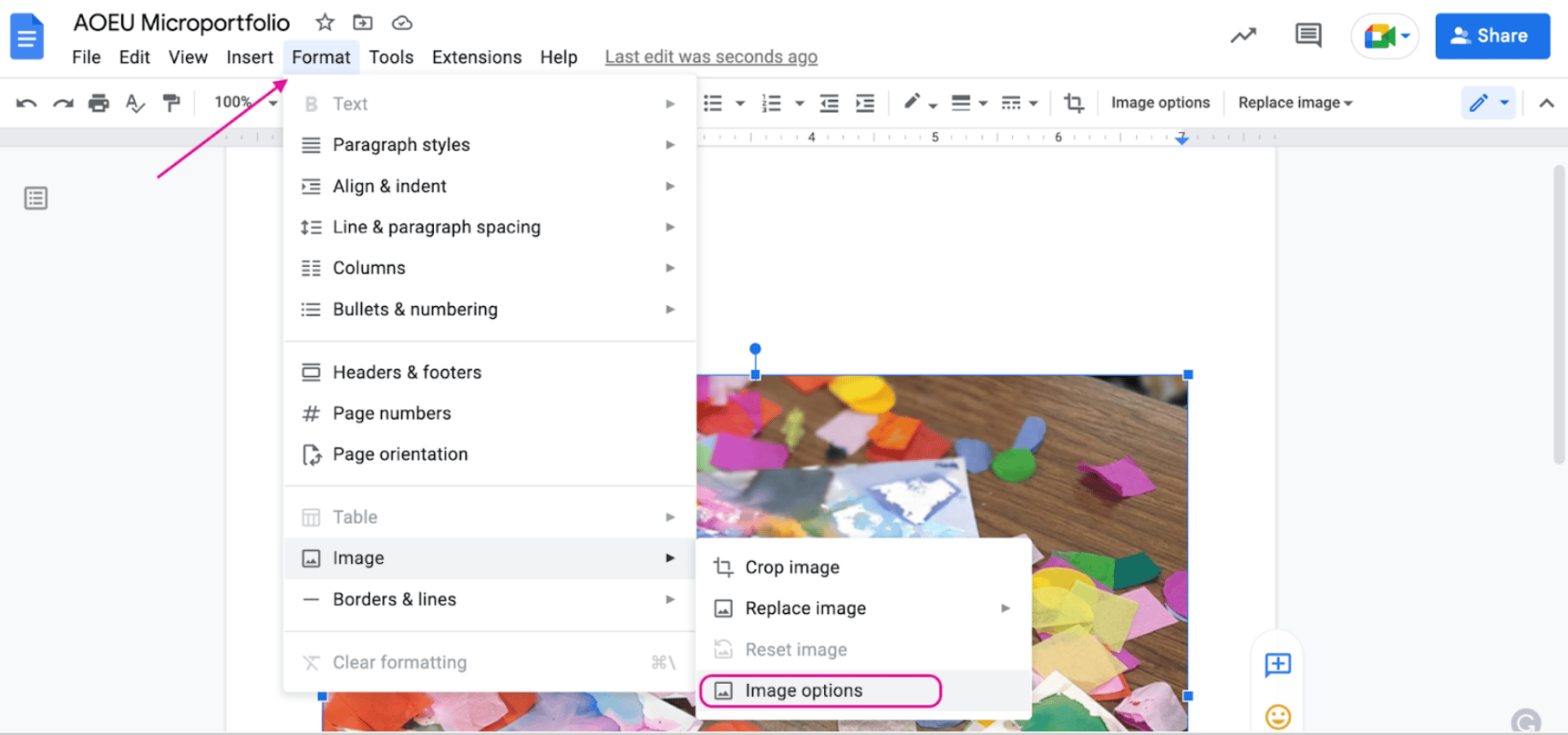 How to Compile a Document with Multiple Images and Text