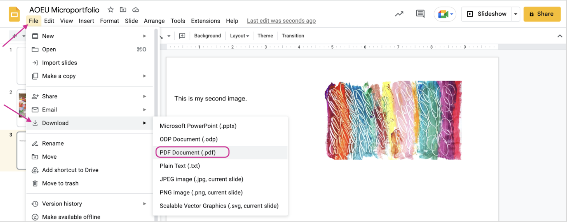 How to Compile a Document with Multiple Images and Text