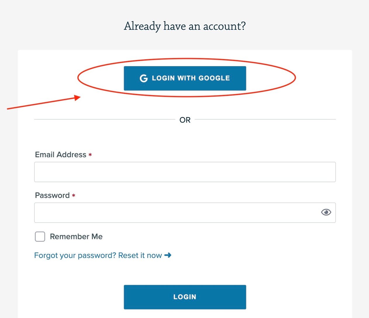 How to Log In to Your AOEU Account