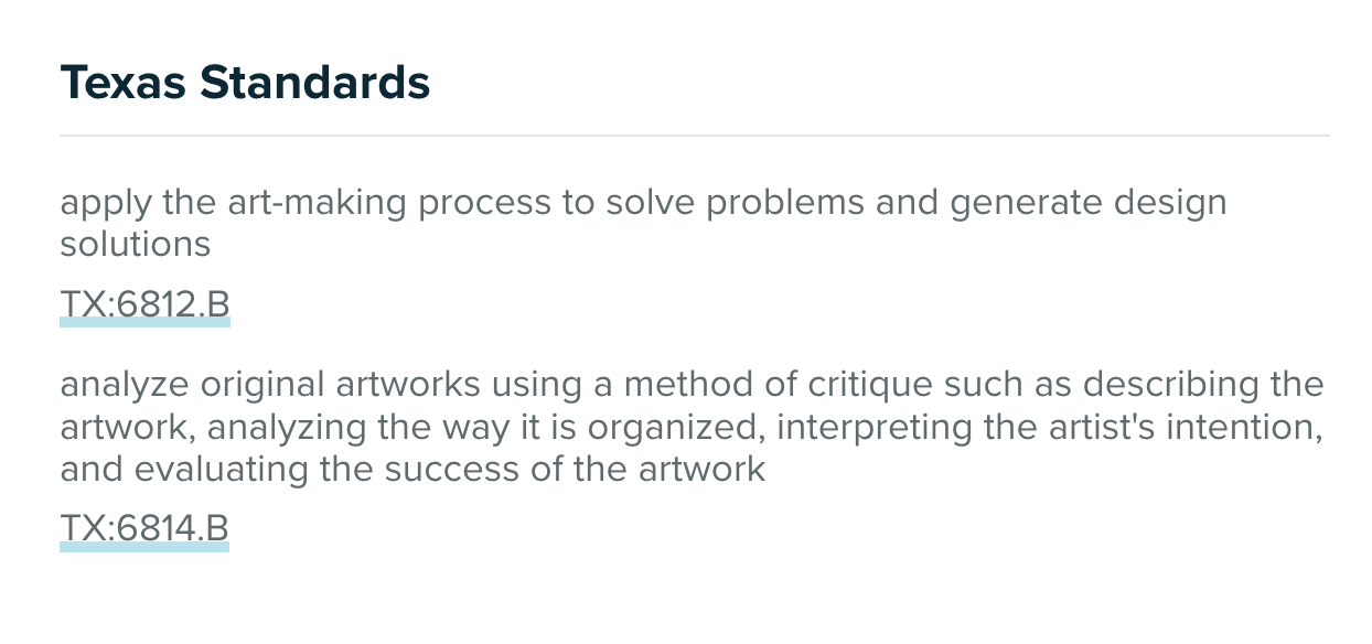TEKS Breakdown in FLEX