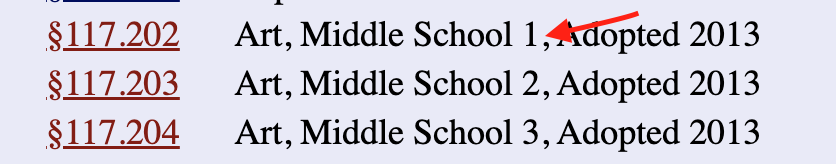 TEKS Breakdown in FLEX