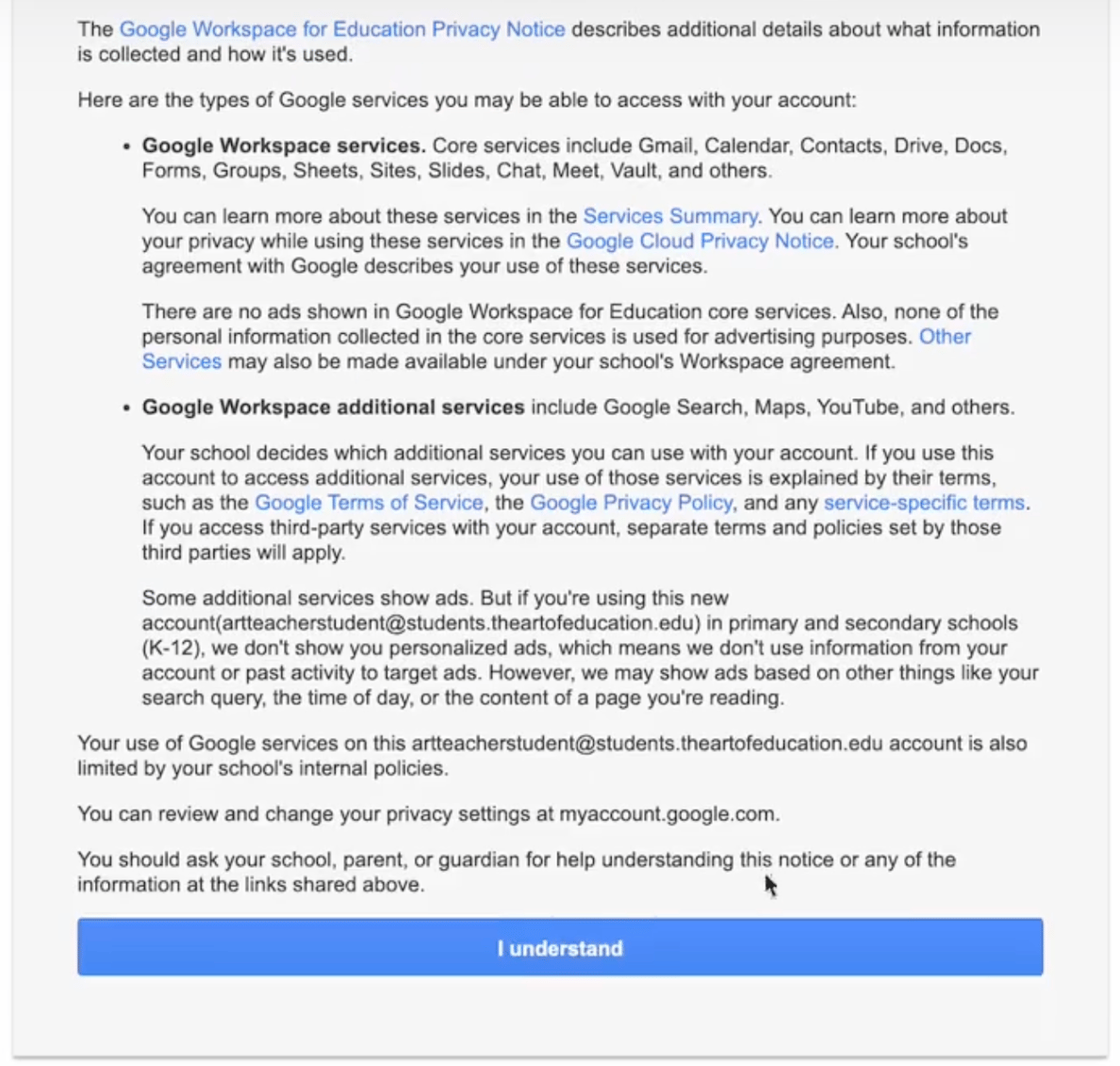 How to Activate Your Student Email Account