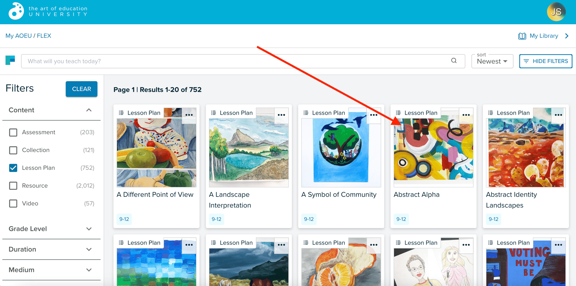 How to Download FLEX Lesson Plans